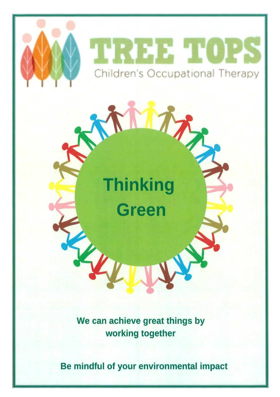 Credentials | Tree Tops Occupational Therapy Durham & North East